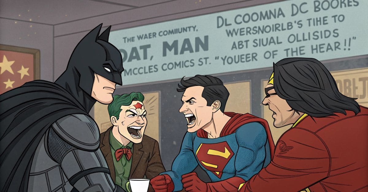 DCComicsCircleJerk – Reddit’s Satirical DC Community!